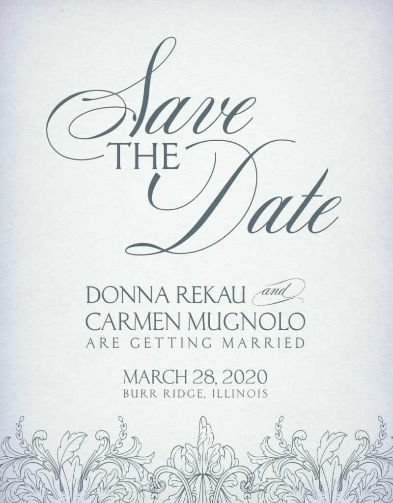 Save the Date Gallery – Kelly Reif Stationery Studio